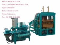 China Economical PLC Control System automatic 4-15 Cement Concrete Block Making Machine for sale