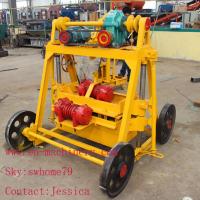 China Profitable Small Business Idea 4-45Ecological Brick Machine Concrete Brick Making Machine for sale