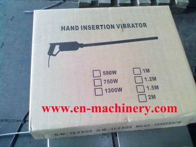 China 3/4 vibrações do VIBRADOR CONCRETO de -13.000 de HP pelo peso leve mínimo, Fechamento-no botão à venda