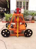 China Cheapest Hollow Cement Block Making Machine 4-45 Small Concrete Brick Making Machine for sale
