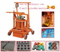 China Simple 2-45 Vacuum Pressure Casting Machine With Low Cost Mobile Bock Making Machine for sale