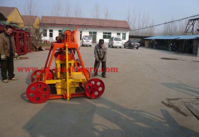 China Bloque famoso del cemento de la postura de la marca 4-45 que hace la máquina para la venta caliente en el mundo en venta
