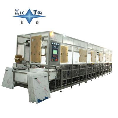 China 100KW Automated Ultrasonic Cleaning System 11 Tanks Ultrasonic Cleaning Machines for sale