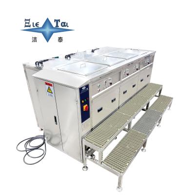 China 28KHZ 40KHZ Ultrasonic Industrial Cleaning Equipment Customized Rinsing, Hot Air Drying for sale