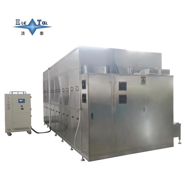Quality Vacuum Large Ultrasonic Cleaner Automatic Hydrocarbon Cleaning Machine 90KW for sale