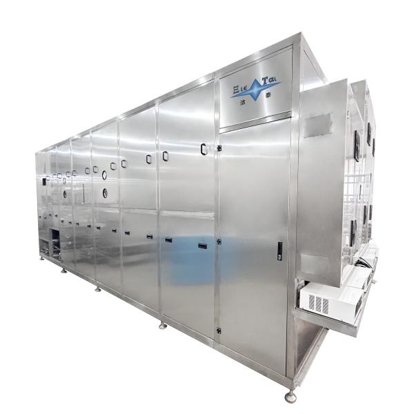Quality Six Tank Hydrocarbon Cleaning Machine Automatic Ultrasonic Cleaning Unit Vacuum for sale
