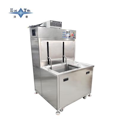 China Single Tank Automotive Ultrasonic Cleaner 28KHZ Ultrasonic Auto Parts Cleaner With Lifting Function for sale
