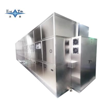 Cina Pulitore per wafer di silicio a semiconduttore 40KHz-80KHz - Pulizia a ultrasuoni alcalina/acida + Risciacquo con acqua pura, 60℃ in vendita