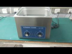 6L Ultrasonic Parts Cleaner Machine 180W Ultrasonic Cleaner Equipment With Industrial Grade Transducers