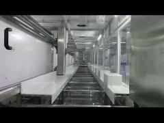Máquina de Limpeza de Semicondutores com 11 Tanques para Limpeza de Pastilhas de Silício 40KHZ