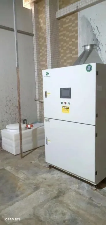 Waste Liquid Processor Developer Curing Treatment