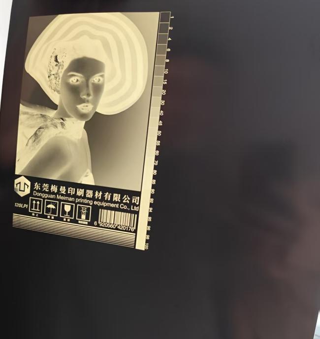 CTP plate output sample