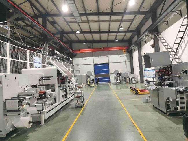 EcooSpark Digital Printing Machine production environment