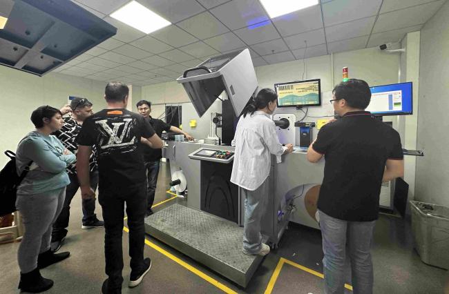 EcooSpark Digital Printing Machine detailed components