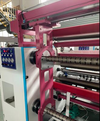 China Multifunctional Foil Paper Roll Slitting Rewinding Machine 300m/min for sale