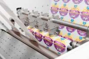 China Automatische Digital Aufkleber-Stanze Hochgeschwindigkeits-VD3350 Ecoographix zu verkaufen