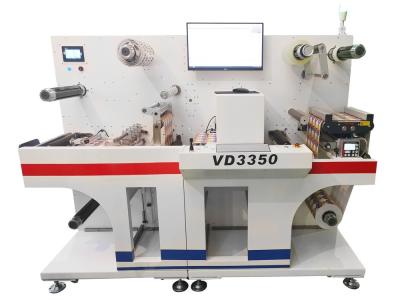 China 330mm Digital Label Die Cutting Machine With Slitting Sheeting And Laminating for sale