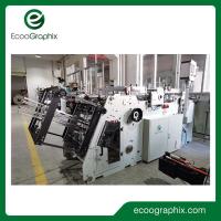China Ecoographix Automatic Folding Paper Box Making Machine For Food for sale