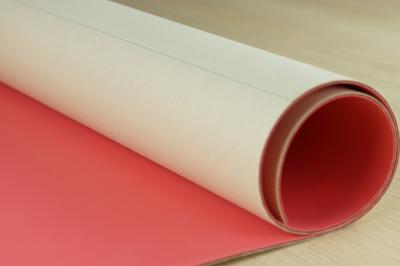 China 13000 rph Red UV Resistant Printing Blanket For Packaging Printing for sale
