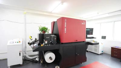 China 50m/min Digital Inkjet Printing System Label Printer Machine for sale
