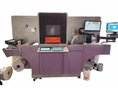China EcooSpark Digital Label Printing Machine with High Resolution 1440×360 dpi Fast Printing Speed 60m/min and One Year Warranty for sale