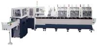 China Fully Automatic Touch Screen Book Binding Equipment Saddle Stitching for sale