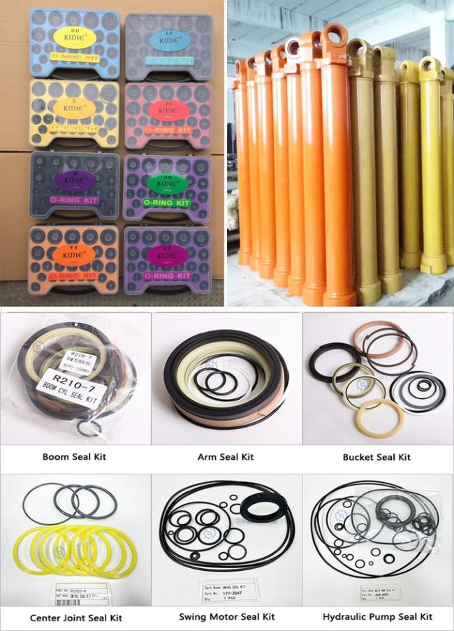 JCB Oil Seal 991-00148 991-00110 O-ring Sea Kit for KOMATSU Excavator Spare Parts 1