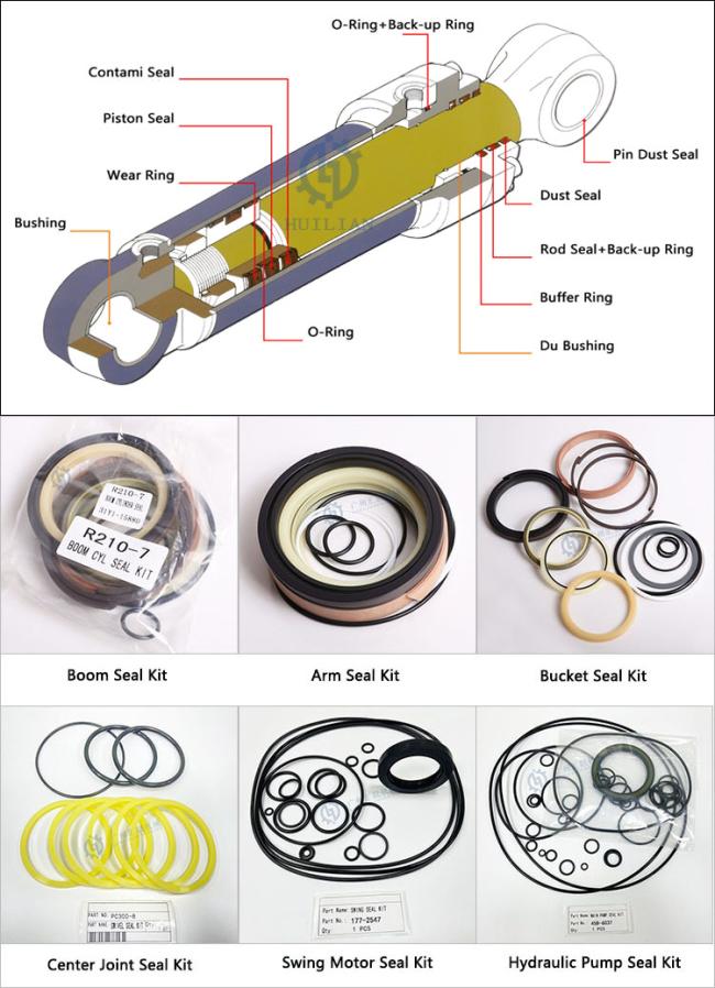 CATEEEEEEEEEEEE Bulldzer D6H 7X-2798 7X2798 Lift Cylinder Seal Kit for CATEEEEEEEEEEEE Wheel Loader 8T1473 5P 5S 5 D6H 1