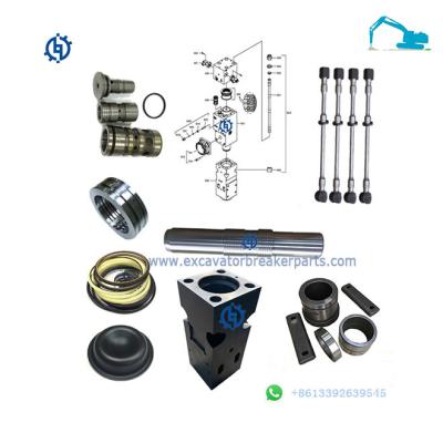 China El triturador hidráulico de Hanwoo parte la pieza del martillo del rinoceronte RHB 325 de Bush del cincel del pistón del cilindro RHB325 en venta