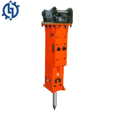 Chine Le briseur en forme de boîte silencieux de marteau ne sont pas nous excavatrice Hydraulic Rock Breaker d'EB68 EB75 EB100 EB125 avec le burin à vendre