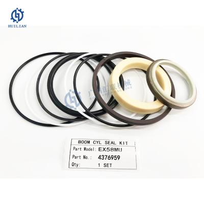 China Anel-O do jogo do selo da máquina escavadora para o jogo do cilindro da cubeta do crescimento do braço de Hitachi EX58MU 4376959 peças sobresselentes à venda