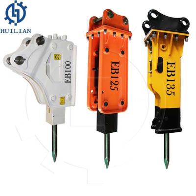 China El lado de top hidráulico del triturador montó EB-100 EB125 para 11 - 18 Ton Excavator Hammer SB50 SB60 en venta