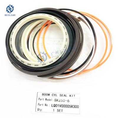 China Jogo do selo do cilindro do crescimento de Spare Parts Hydraulic da máquina escavadora para jogos do selo do reparo Sk250-6 à venda