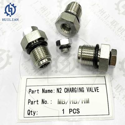 Chine Valve hydraulique de chargeur de gaz d'azote de briseur de soupape de remplissage de N2 de Krupp à vendre