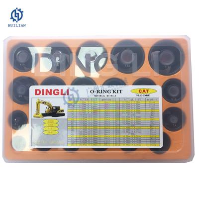 China CATEEEEEE Excavator Parts O-ring Kit Dingli E320B E320C E330B E330C O-Ring Rubber Box for sale