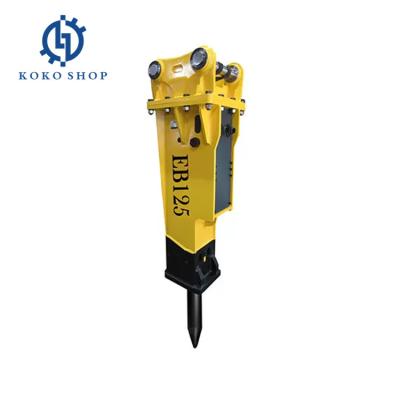 China Tipo triturador hidráulico del TOP SB60 del martillo EB125 de la roca para 15-18 toneladas de excavador Attachment en venta