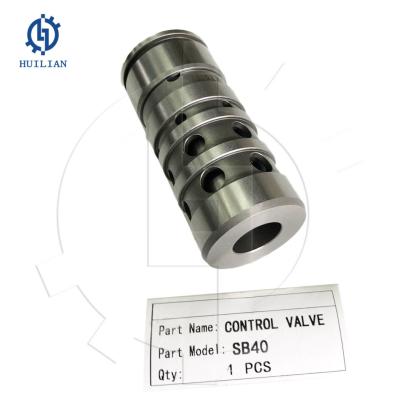 中国 soosanのブレーカのための油圧石のブレーカのハンマーの予備品sb40 sb50の制御弁 販売のため