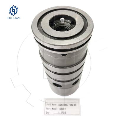 中国 soosan sb81 コントロール バルブ 油圧ブレーカー ハンマー シリンダー スペア ブレーカー コントロール バルブ 販売のため