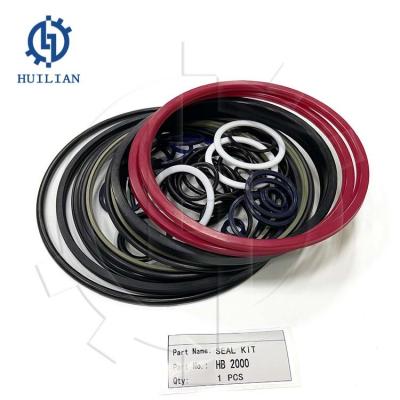 China Kit de reparación de martillo hidráulico Atlas Copco HB2000 Kit de sello de martillo hidráulico para martillo de roca en venta