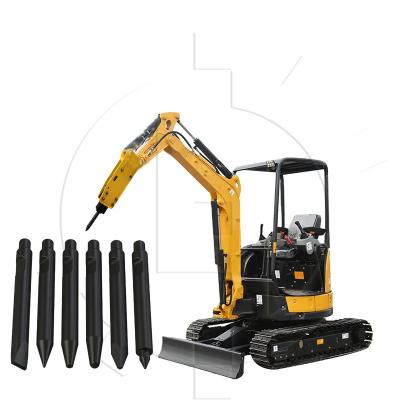 Chine Burin hydraulique hydraulique de point de Mohel de briseur de Rod Tool For Furukawa F22 F20 F27 F19 F35 F45 de pièces de marteau à vendre