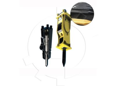 China Tool Bit MSB SAGA81 SAGA100 SAGA120 Chisel For Demolition Trenching Quarry Excavator Hydraulic Breaker Rock Hammer Parts for sale