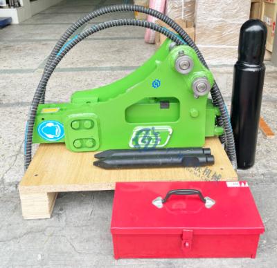 Chine Type supérieur burin hydraulique de With 45mm d'excavatrice de l'attachement 0.8-4tons de marteau de briseur de SOOSAN SB10 EB45 à vendre