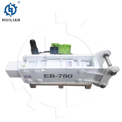 China Martillo hidráulico Eb45 Eb68 Eb75 Eb85 de la piedra 0.8-14 toneladas de triturador para el excavador With Chisel en venta