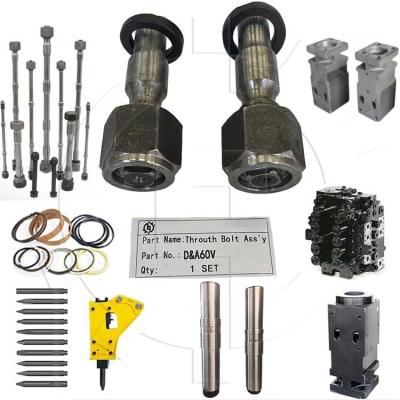 China D&A15V D&A20V D&A30V D&A40V D&A50V D&A60V D&A70V através do parafuso para as peças do cilindro do martelo de Rock Breaker Hydraulic da máquina escavadora à venda