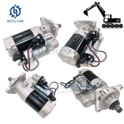 China DX225 24V 11T 4.5KW Engine Starter Motor For Excavator Machinery Engine Parts for sale