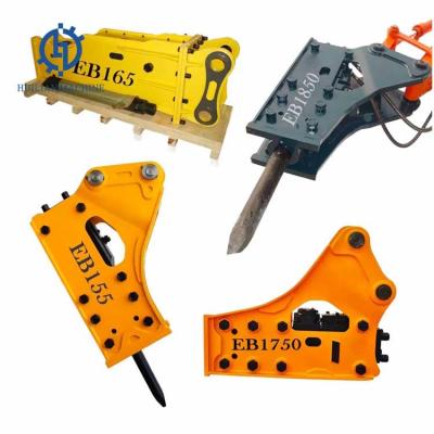 Chine Crupp Hydraulique Brècheur monté sur le dessus HM75 HM85 HM90 HM550 HM560 HM1300 HM1500 Marteau pour une excavatrice de 1 à 100 tonnes à vendre