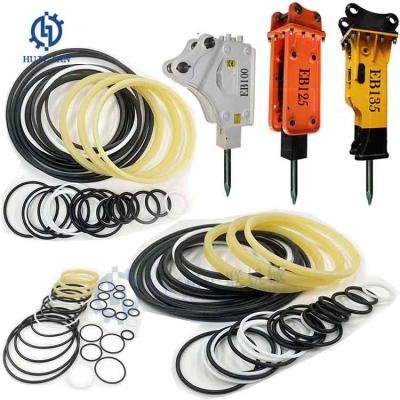 China HH150 HH300 HH500 HH750 HH1000 HH2000 HH3600 HH4500 Conjuntos de vedação para reparação de cilindros de martelo hidráulico à venda