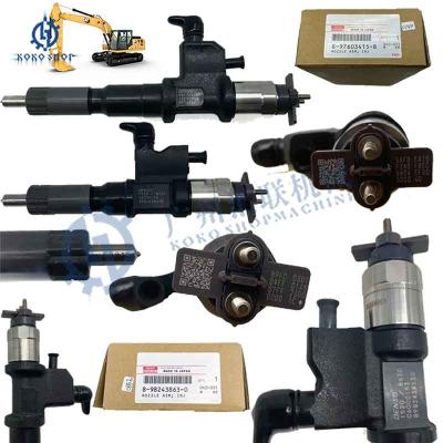China 8-97603415-8 8-98243863-0 Fuel Injector For 6WG1 6HK1 4HK1 Engine SY365 ZX470-3 Excavator Parts for sale