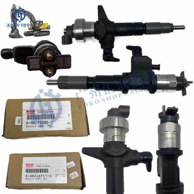 China 4JJ1 6WG1 8-98246751-0 8-98259290-0 Diesel Engine Fuel Injector For SANY SY485 SY135 Excavator Parts for sale