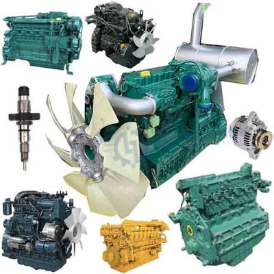 China D6D D6E D7D D7E Excavator Diesel Engine Complete Engine Assembly For EC210B for sale